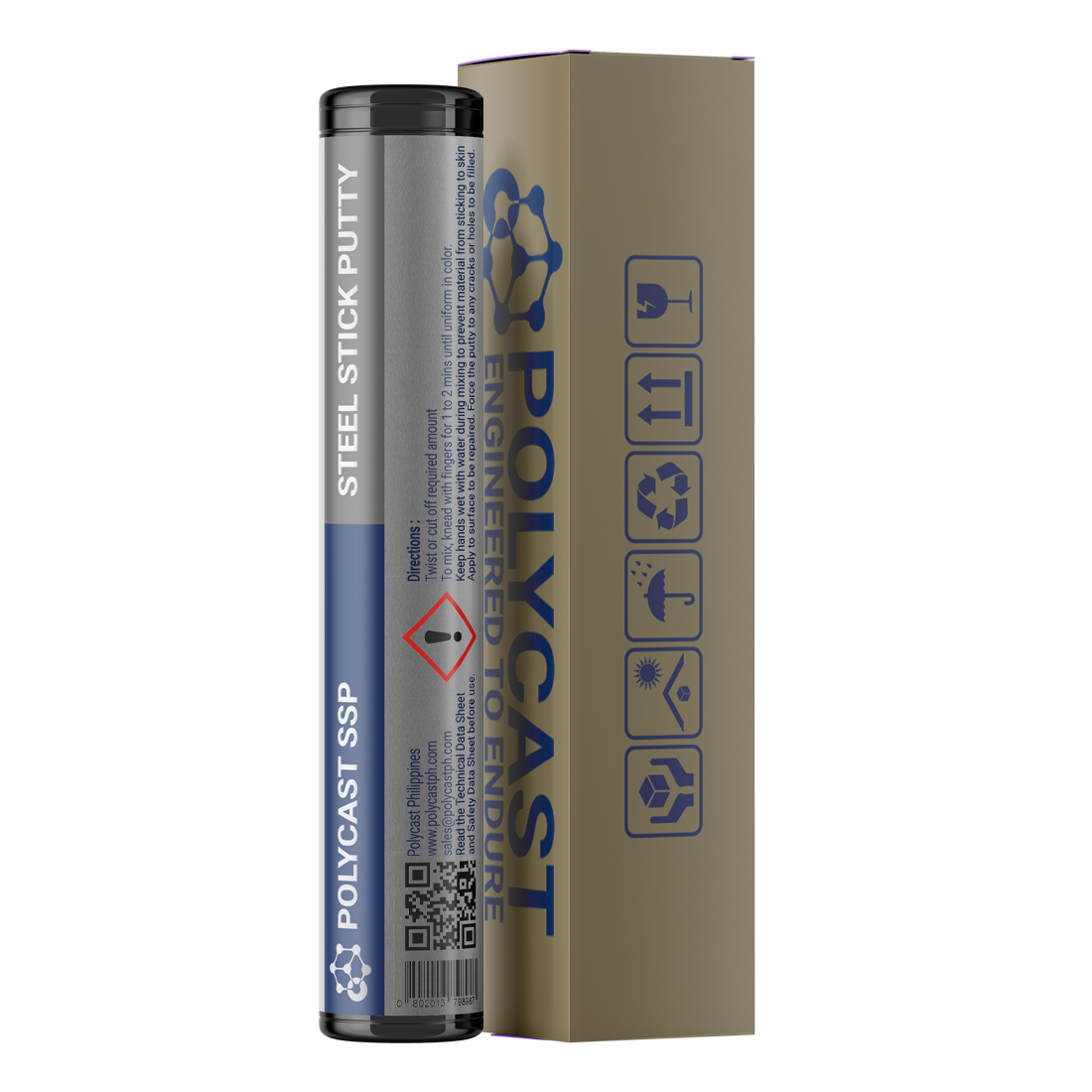 Steel Stick Putty - Polycast Philippines